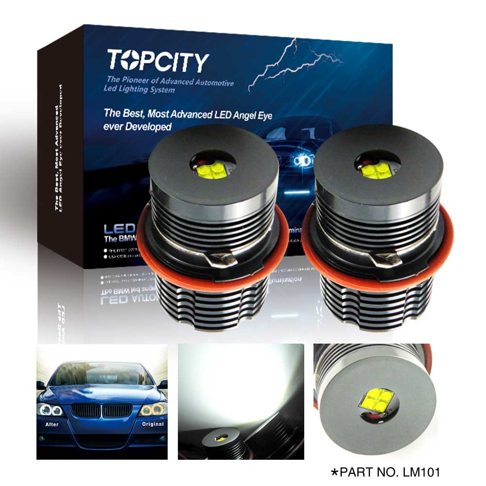 Topcity lm101 E39 32W LED Angel Eye | angel eyes e39 | bmw e39 led angel eyes | e39 angel eye ...